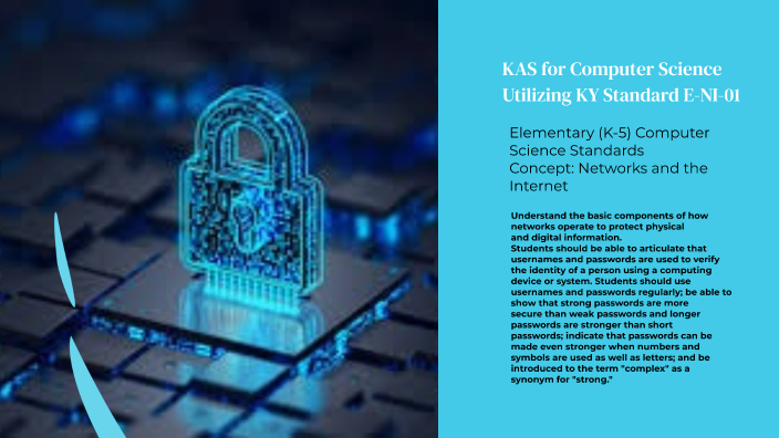 Elementary (K-5) Computer Science Standards by Jillian Berry on Prezi