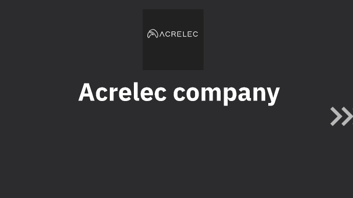 Acrelec company by Dorian Lore on Prezi