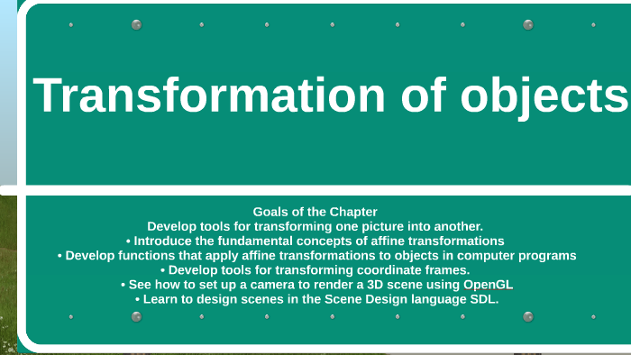 Transformation of objects by laiba rehman on Prezi