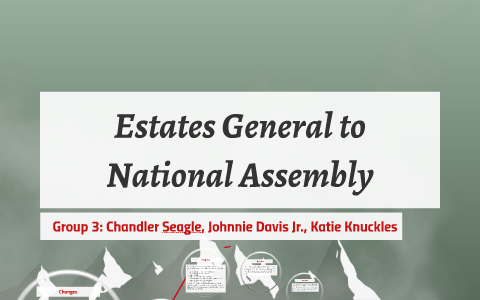 Estates General to National Assembly by Katie Knuckles on Prezi