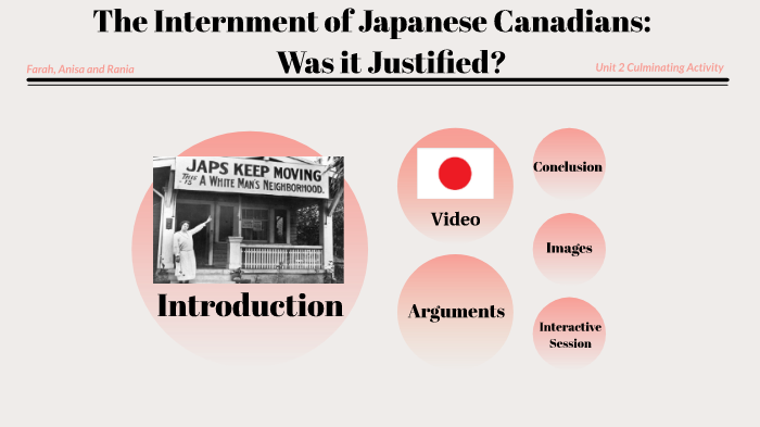 Was the internment of Japanese Canadians justified? by Farah Mikati on ...