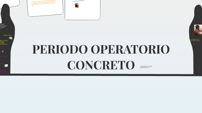 PERIODO OPERATORIO CONCRETO by soledad imberti on Prezi