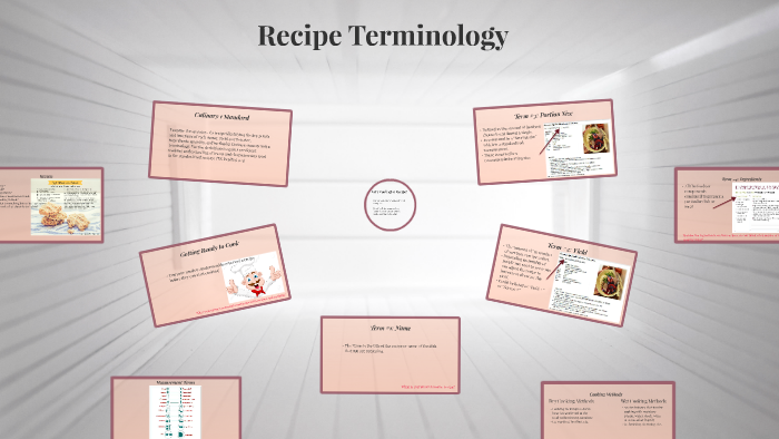 Recipe Terminology by Carly Kveton on Prezi