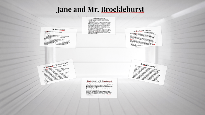Jane and Mr. Brocklehurst by on Prezi