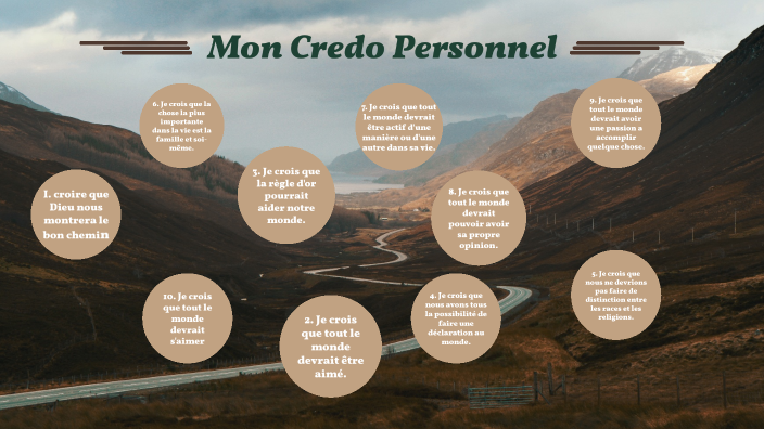 Mon credo personnel by Noah Vitalis on Prezi
