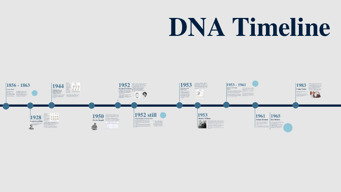 DNA Timeline by julia de morais on Prezi