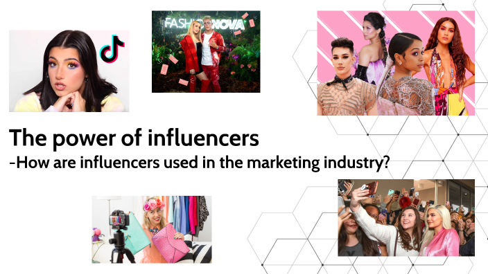 The power of influencers -How are influencers used in the marketing ...