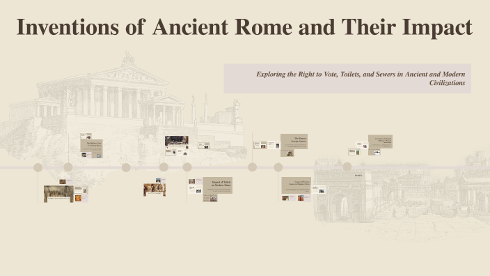 Inventions of Ancient Rome and Their Impact by guadalupe gonzalez on Prezi