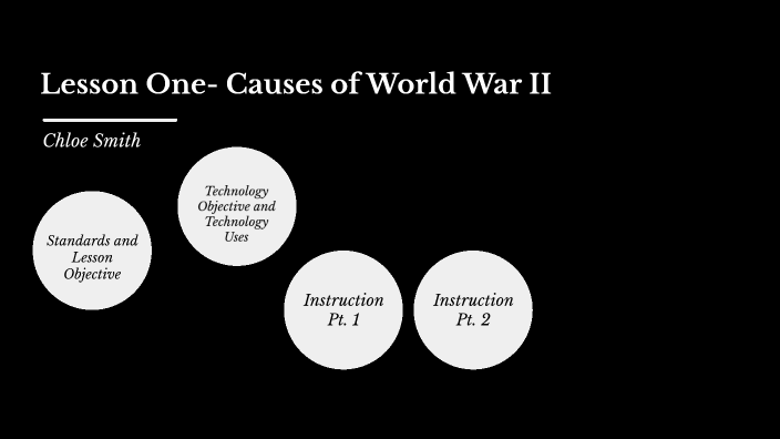 Lesson Plan One- Causes of WW2 by Chloe Smith on Prezi