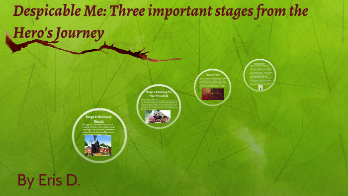 Despicable Me: Three Important stages from the Hero's Journey by Eris D ...