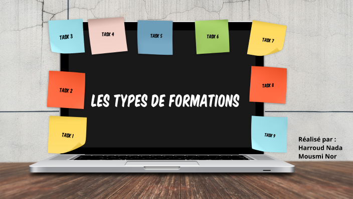 les types de formations by nada y on Prezi