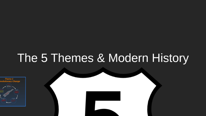 The 5 Themes & Modern History by steven laredo on Prezi