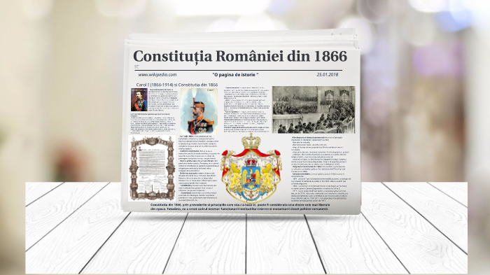 Constituția României din 1866 by Cosmin Pavaloiu on Prezi