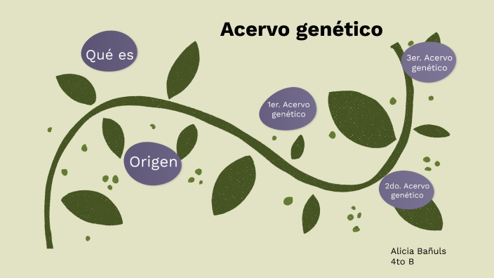 Acervo genético by Alicia Bañuls on Prezi