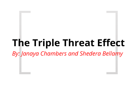 The Triple Threat Effect by Janaya Chambers on Prezi