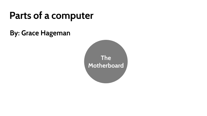 parts of a computer by Grace Hageman on Prezi