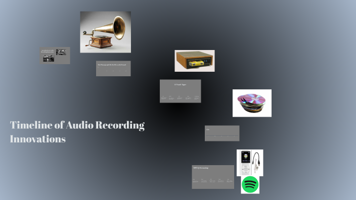 Timeline of Audio Recording Innovations by Daniel Roberts on Prezi