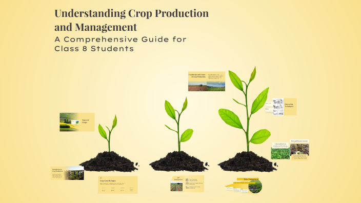 Understanding Crop Production and Management by Aarya Jha on Prezi