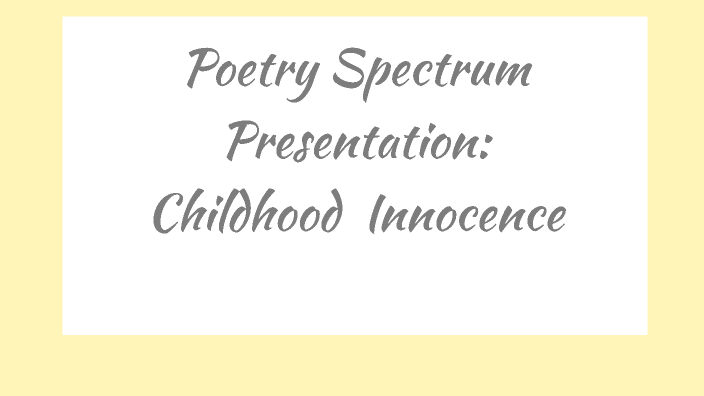 Poetry Spectrum by Sophia Alcaraz on Prezi