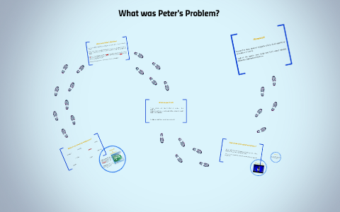 What was Peter's Problem? by Tasha Laura on Prezi