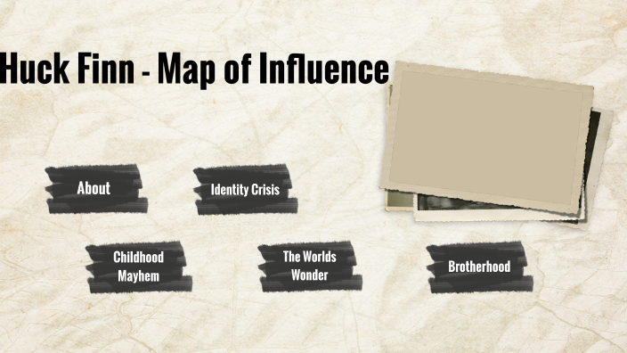 Huck Finn Map Of Influence by ethan gunderson on Prezi
