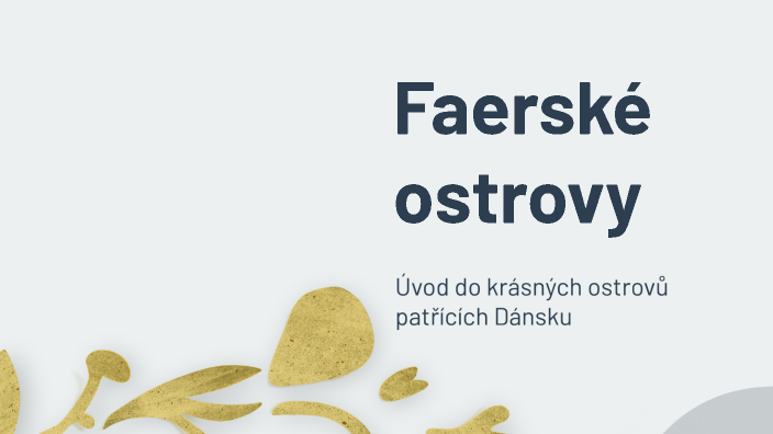 Faerské ostrovy by Jan Palka on Prezi