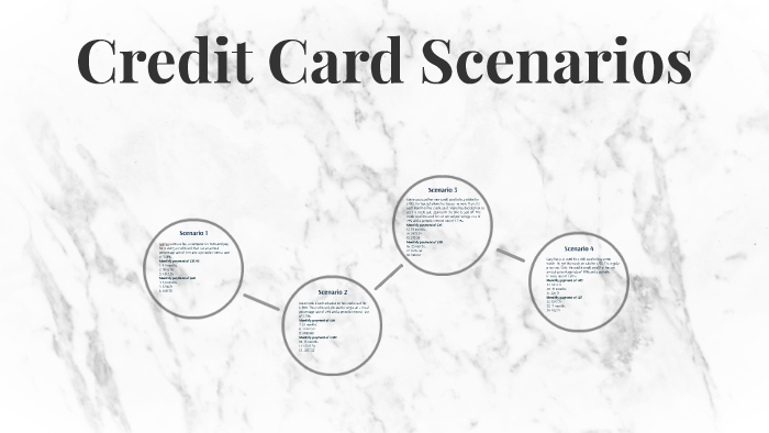 Credit Card Scenarios by Christopher Lee on Prezi