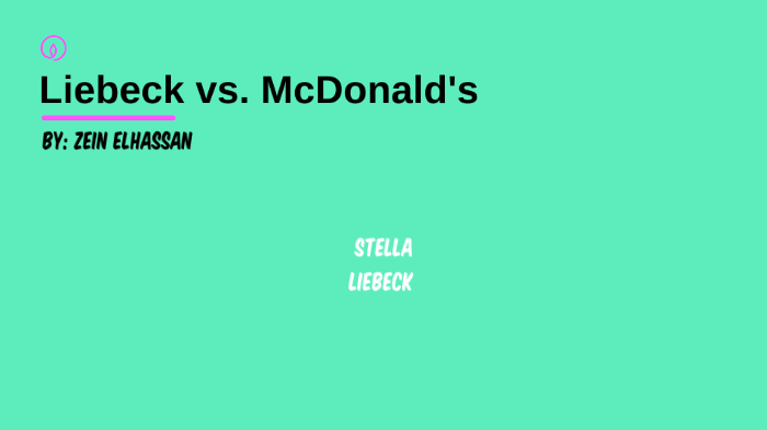 Liebeck vs McDonalds by Zein Elhassan on Prezi