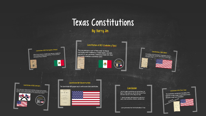Texas Constitutions by Harry J on Prezi