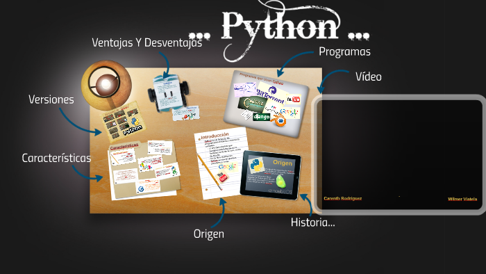 Historia de Python by on Prezi