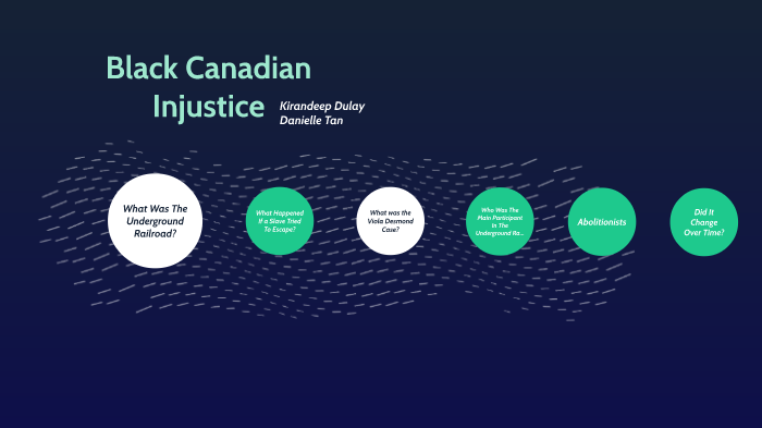 Black Canadian Injustice. by Danielle Tan on Prezi