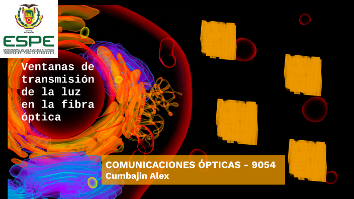 Ventanas de transmisión de la luz en la fibra óptica by ALEX FABIAN ...