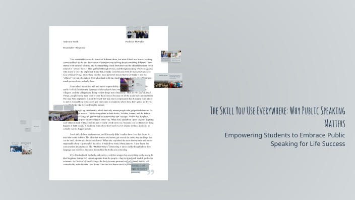 The Skill You Use Everywhere: Why Public Speaking Matters by Anderson ...