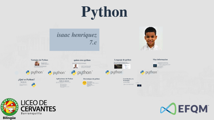 Introducción a Python by ISAAC JOSUE HENRIQUEZ HENRIQUEZ on Prezi