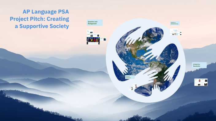 AP Language PSA Project Pitch: Creating a Supportive Society by ...