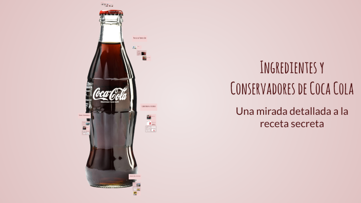 Ingredientes y Conservadores de Coca Cola by ISABEL CRISTAL RODRIGUEZ ...