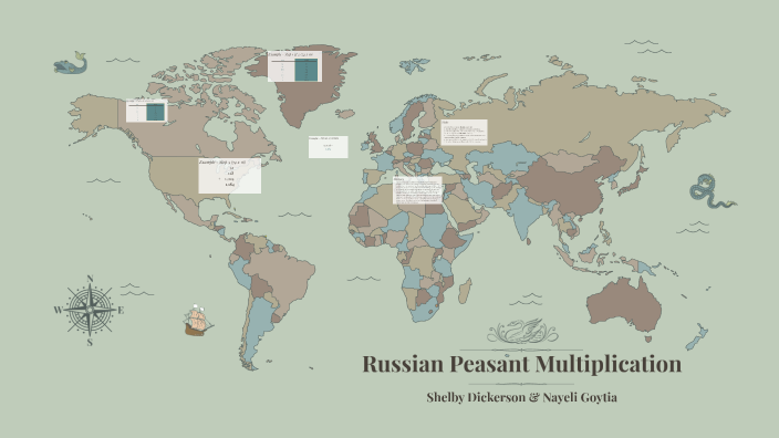 Russian Peasant Multiplication by Nayeli Goytia on Prezi