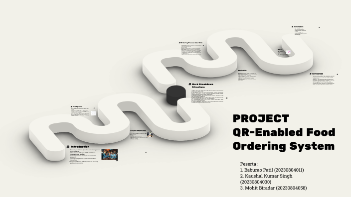 Qr enabled food ordering system by Kaushal Singh on Prezi