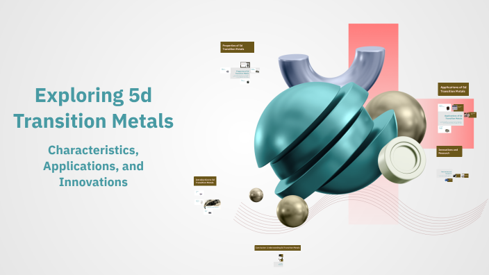 Exploring 5d Transition Metals by Max Kirby on Prezi