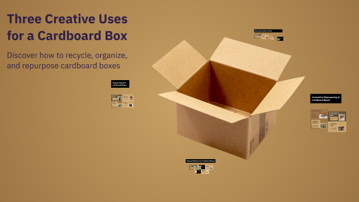 Three Creative Uses for a Cardboard Box by christian jandel gomez on Prezi