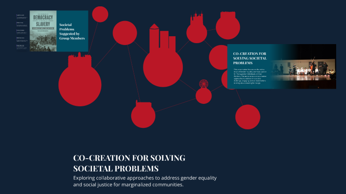 CO-CREATION FOR SOLVING SOCIETAL PROBLEMS by Harshit Kulthe on Prezi