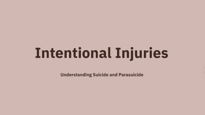 Intentional Injuries by Patawaran Jhaydie on Prezi