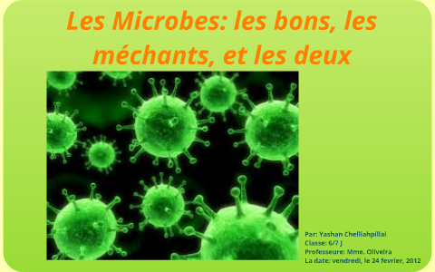 Les Microbes: les bons, les méchants, et les deux by Yashan ...