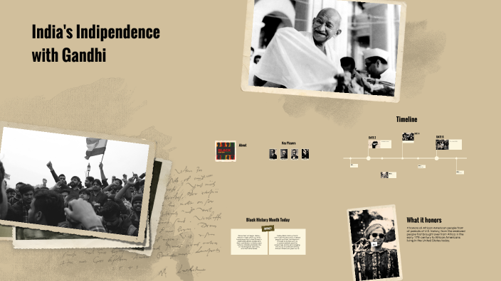 Gandhi and India's Independence by viola mazza on Prezi
