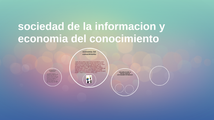 sociedad de la informacion y economia del conocimiento by sara carolina ...