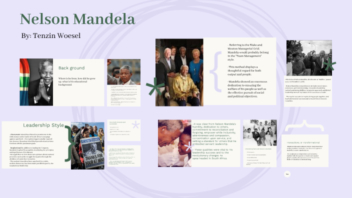 Nelson Mandela by Tenzin Woesel on Prezi