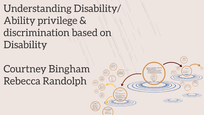 Understanding Disability/Ability privilege & discrimination by on Prezi
