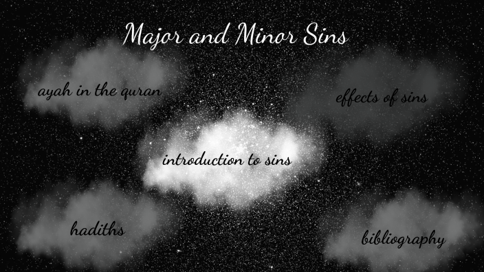 Major and Minor Sins by Maaida Ali on Prezi