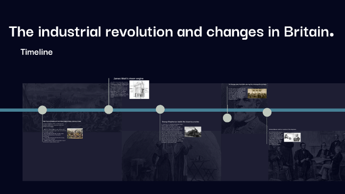 The industrial revolution and changes in Britain. by Renna Gabriele on ...
