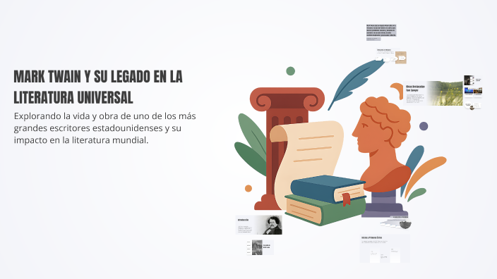 MARK TWAIN Y SU LEGADO EN LA LITERATURA UNIVERSAL by Emanuel Preciado ...